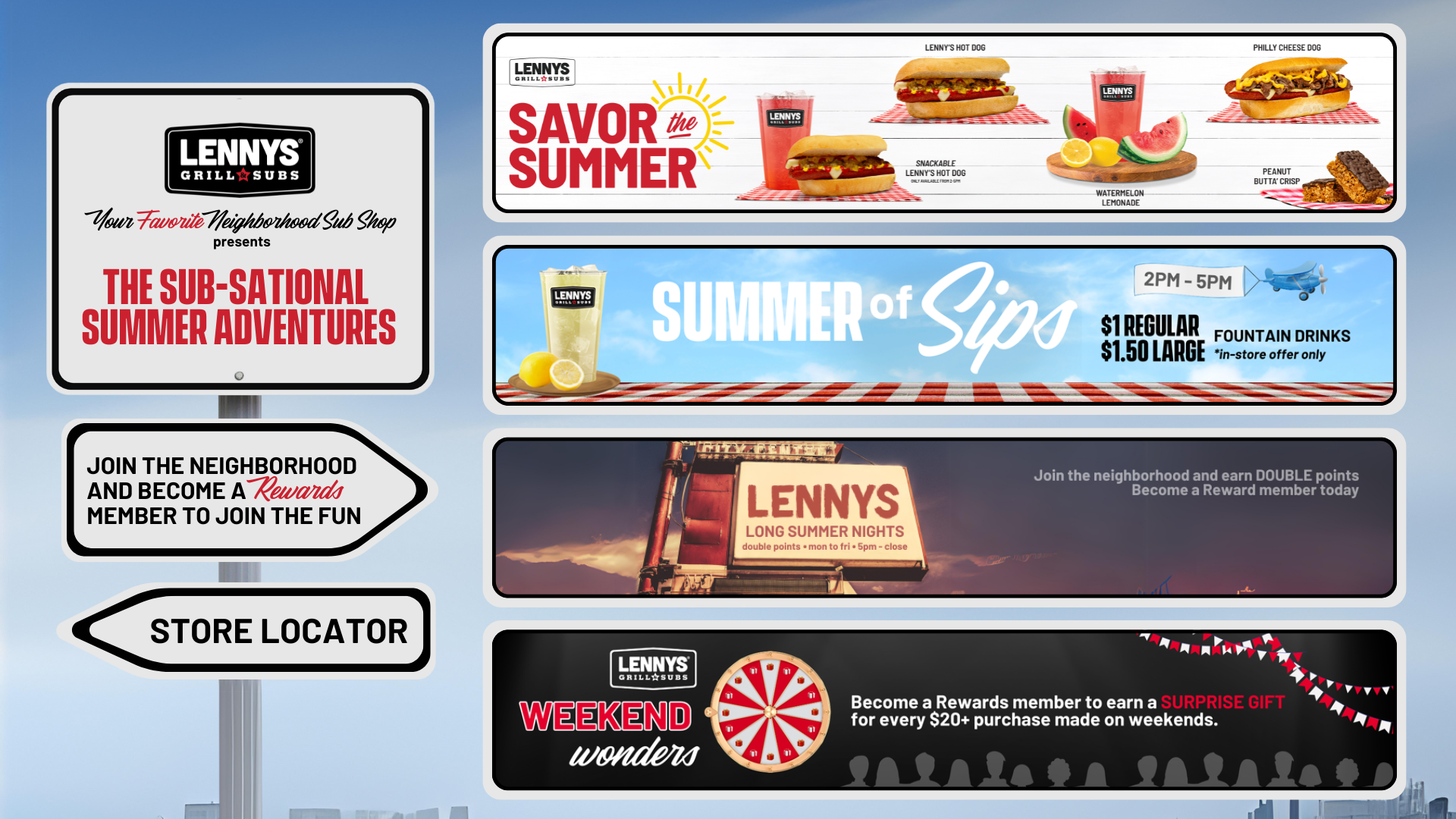 Cheesesteaks And Hot Subs | Lennys Grill & Subs
