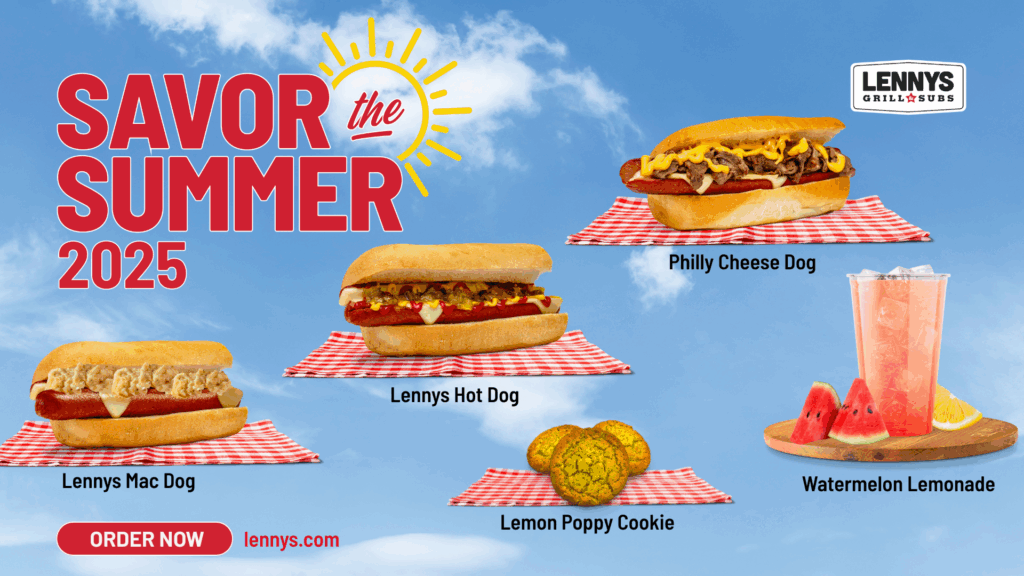 ☀️ Savor the Summer 2025 with Lenny’s Grill & Subs 🌭🍋 | Lennys Grill & Subs